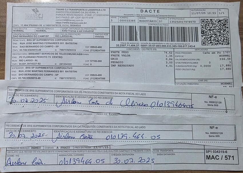 Br Supply - Tracking de Pedidos