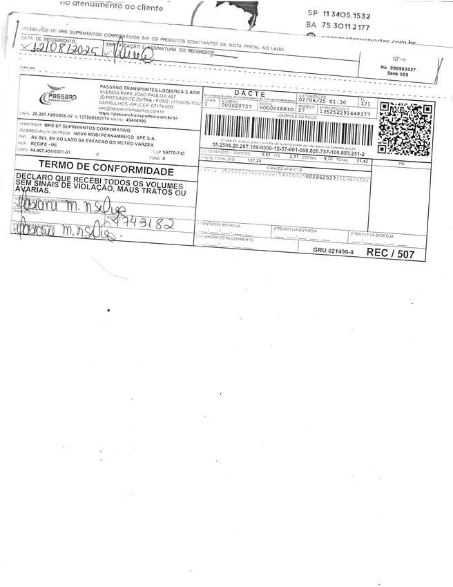 Br Supply - Tracking de Pedidos